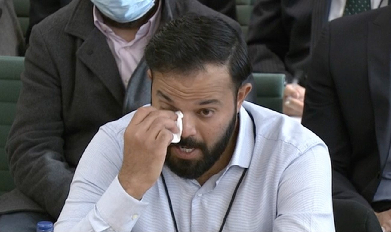 Asian Express Newspaper - Fighting back tears: Cricketer Azeem Rafiq ...