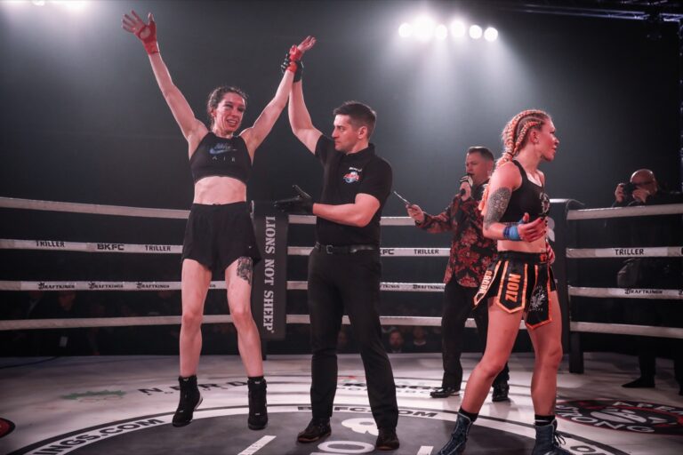 Asian Express Newspaper - VALIANT: UK’s first female Muslim bare knuckle fighter makes winning debut