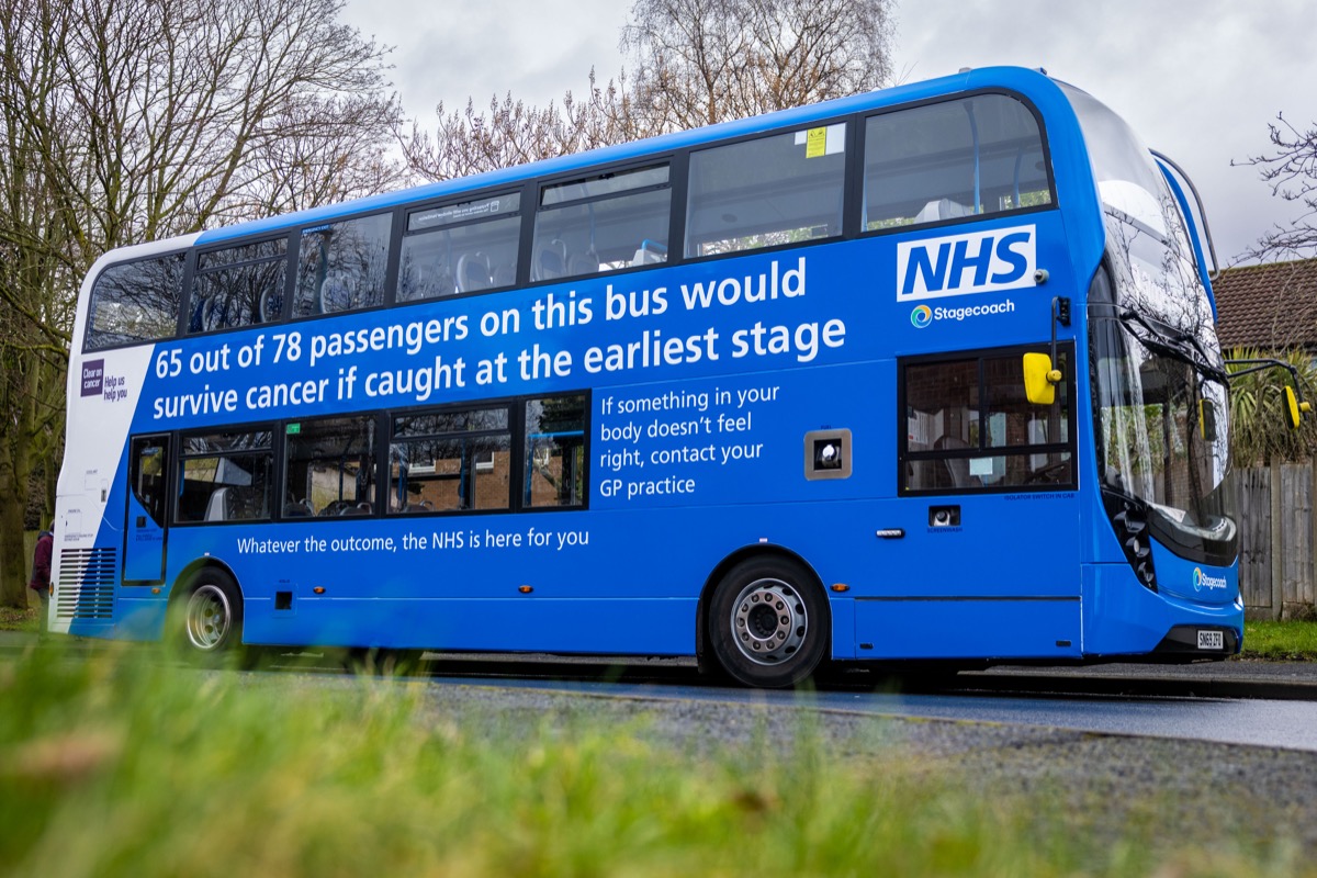 Asian Express Newspaper - BUS-TING CANCER: NHS launches tour as double ...
