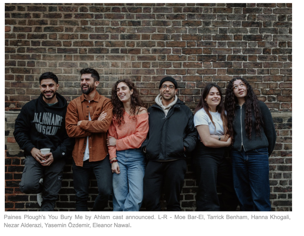 Asian Express Newspaper - Cast Announced For Play 'You Bury Me'