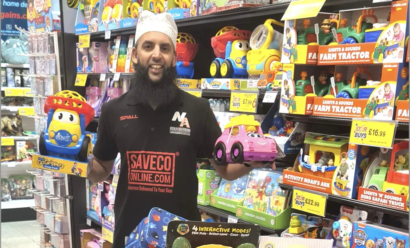 Asian Express Newspaper - Fifty drops of kindness: Nazim Ali marks ...