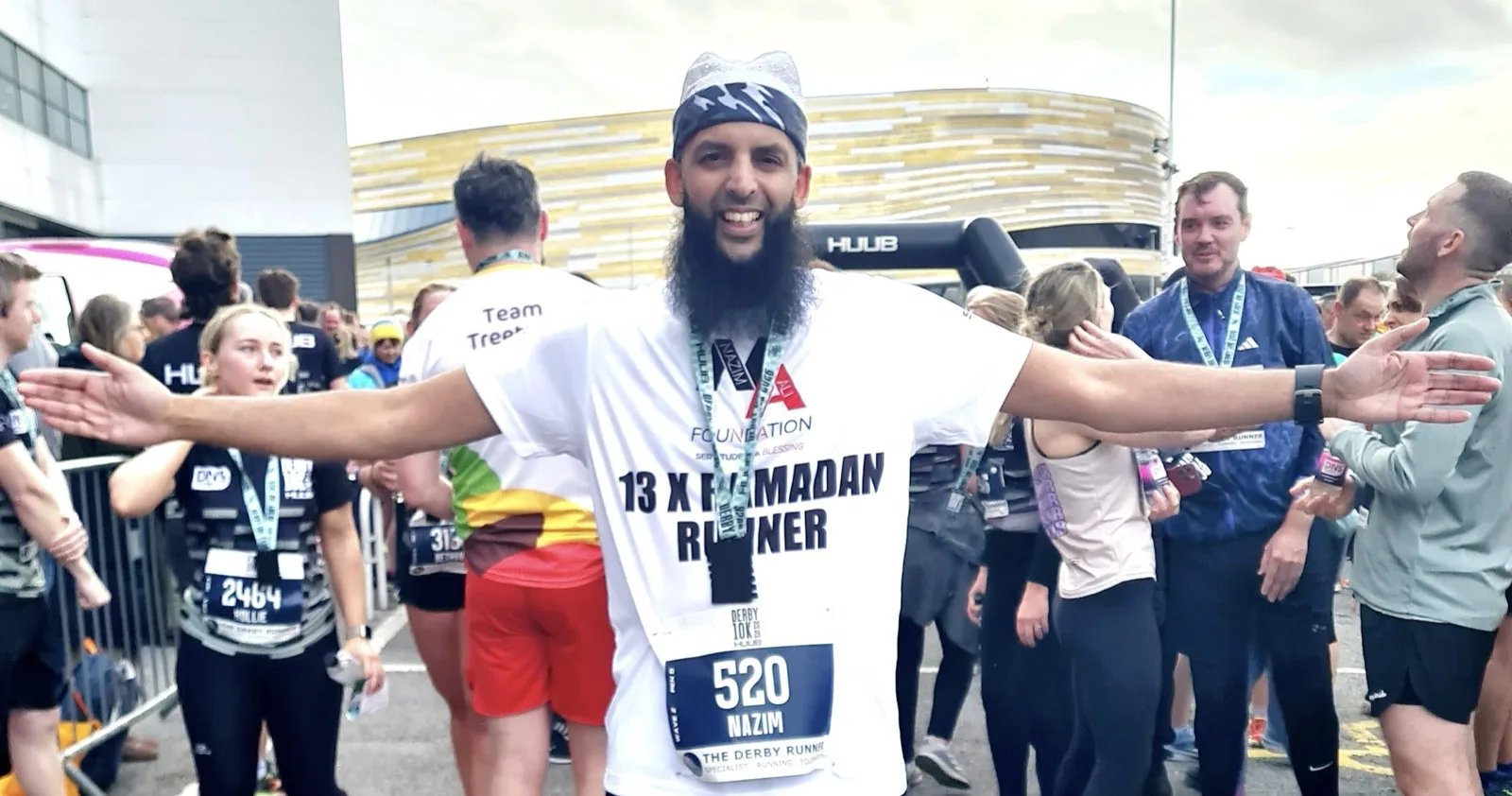 Asian Express Newspaper - ‘Ramadan Runner’ completes Derby 10K while ...